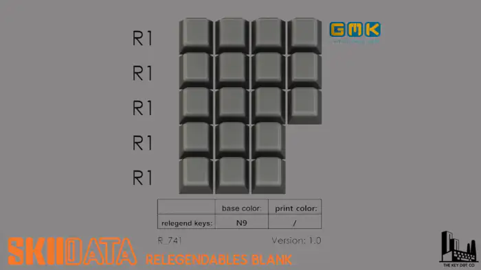 GMK SkIIdata - zFrontier 装备前线