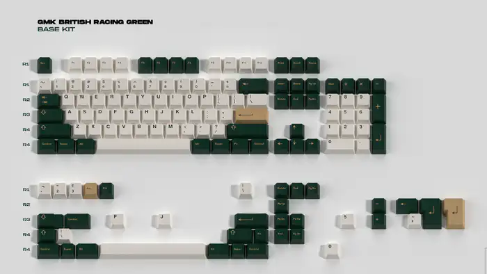 GMK British Racing Green 英国赛车绿 - zFrontier 装备前线