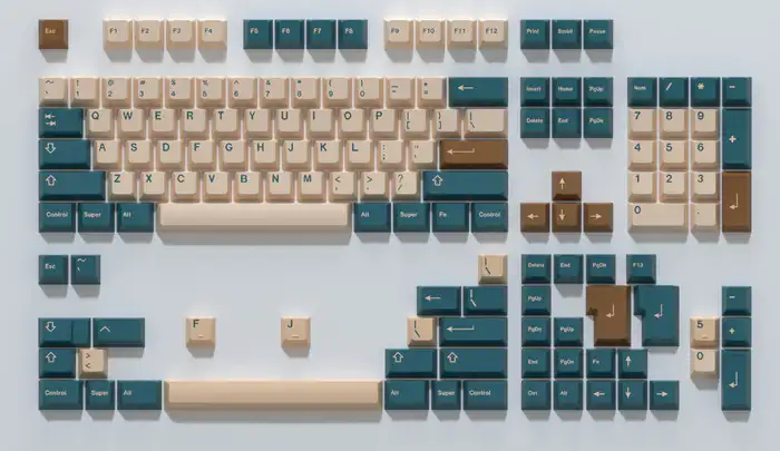 GMK Earth Tones 地球音 - zFrontier 装备前线